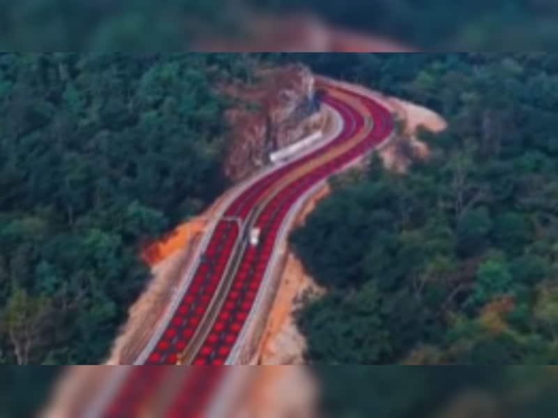 India’s First Wildlife-Safe Road: NHAI Introduces ‘Table-Top Red Marking’ On This National ...