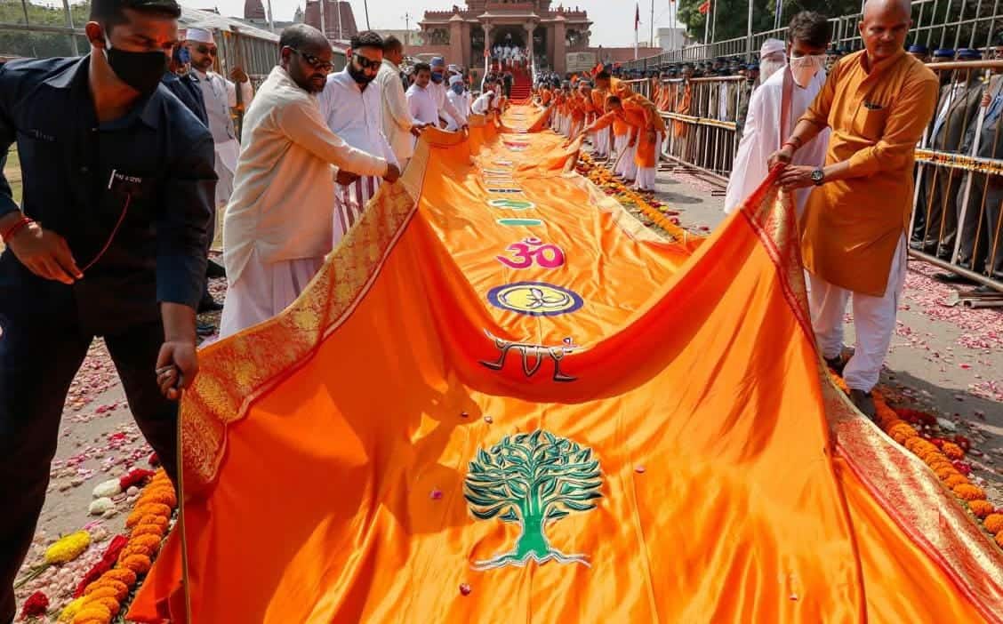 Ram Mandir Flag Hoisting Live Updates: PM Modi Says 'Centuries-Old ...