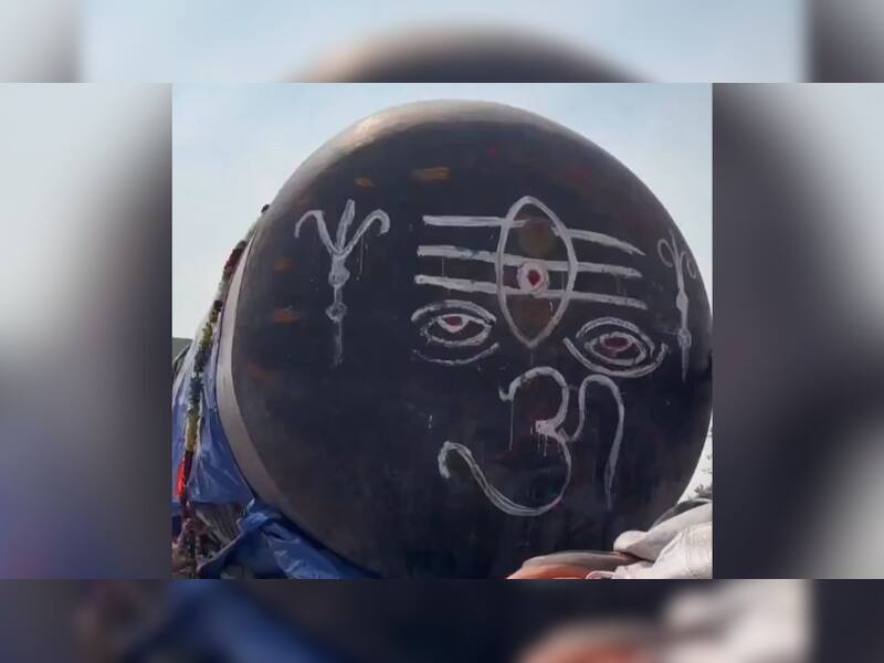 World's Largest Shivling: Made From Single Stone, Measures 33 Feet Tall ...