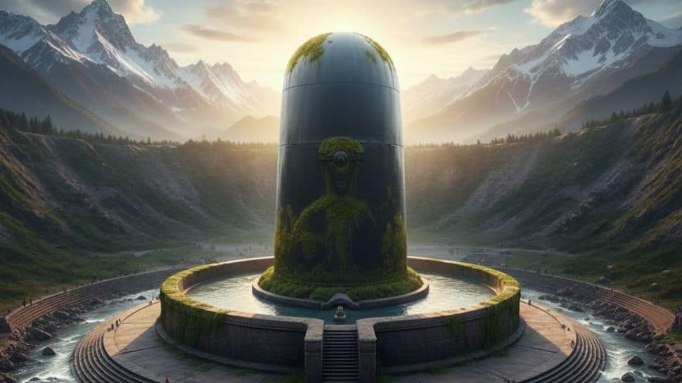 worlds largest shivling bihar 33 feet 210 tonnes virat ramayan mandir ...