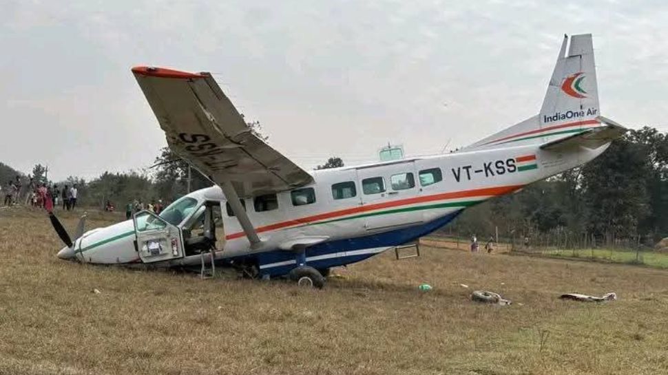Odisha: Nine-Seater Aircraft Crash-Lands Near Rourkela, Rescue Underway ...