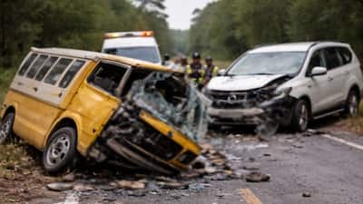 Road Accident In MP’s Betul Claims Life Of Class 3 Student; 11 Children ...