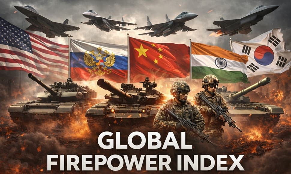Global Firepower Index 2026: US leads, India holds strong as Pakistan ...