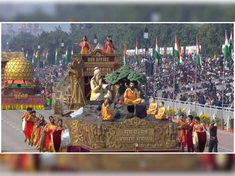 From woman officer leading CRPF male contingent to cinema tableaux ...