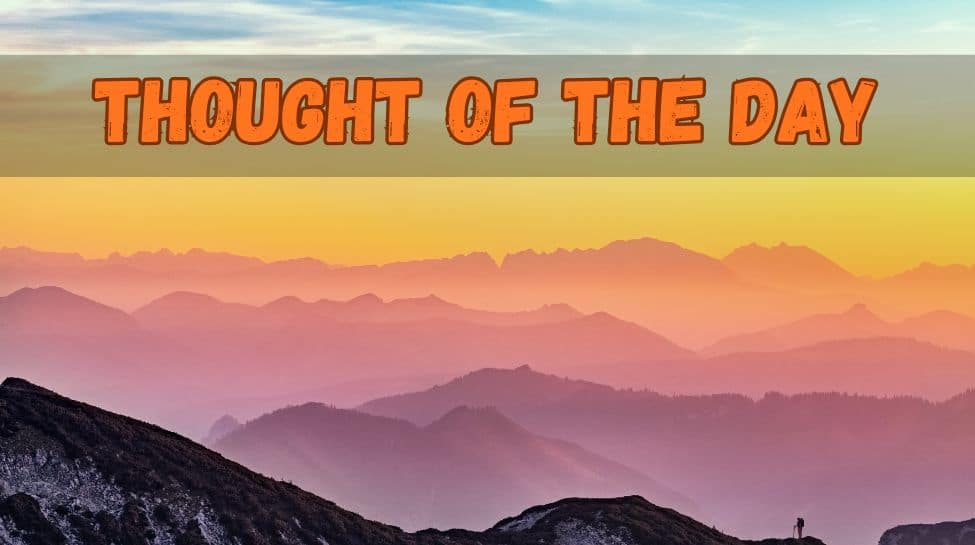 Thought of the Day: ‘Dream big, work hard, stay focused, and surround ...