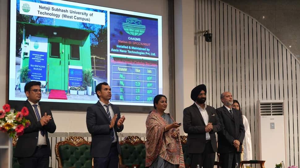 CM Rekha Gupta inaugurates 6 new continuous Ambient Air Quality ...