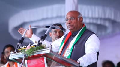'Farmers backstabbed, Gau-Mata betrayed': Congress president Kharge ...