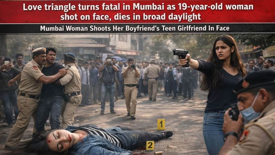 Love triangle turns fatal in Mumbai as 19-year-old woman shot on face ...