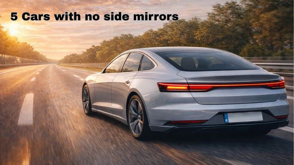 Cars with no side mirrors: These 5 high-tech mirrorless models will ...