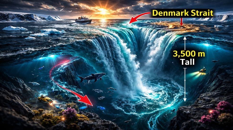 Explained: World’s biggest waterfall is hidden under ocean – here’s ...