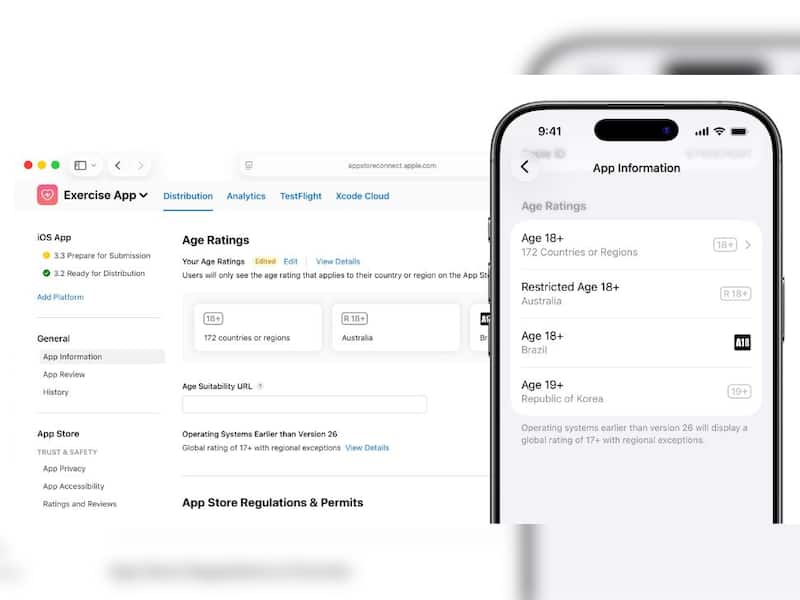 Apple rolls out global age verification tools, blocks 18+ Apps in ...