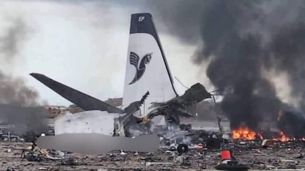 Middle East War | Iran Air passenger jet destroyed in Bushehr Airport ...