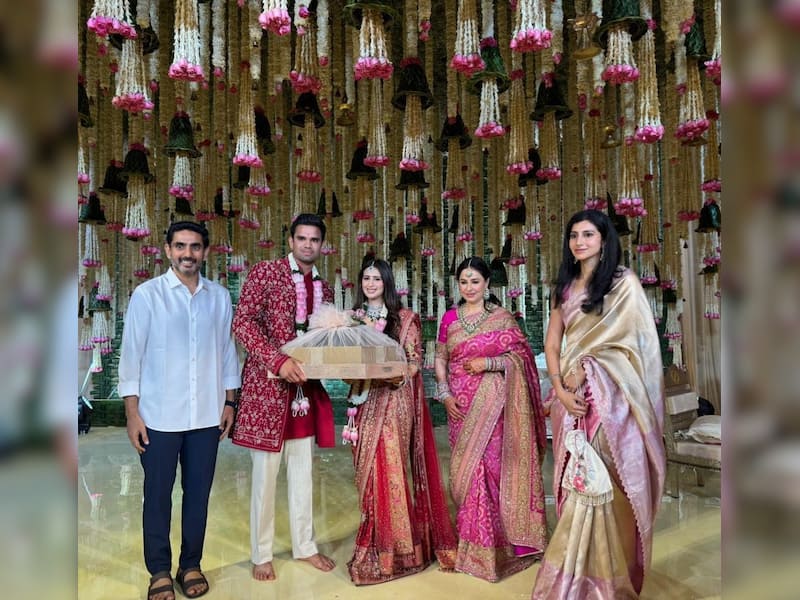 Inside Arjun Tendulkar–Saaniya Chandhok wedding; Guests, viral photos ...