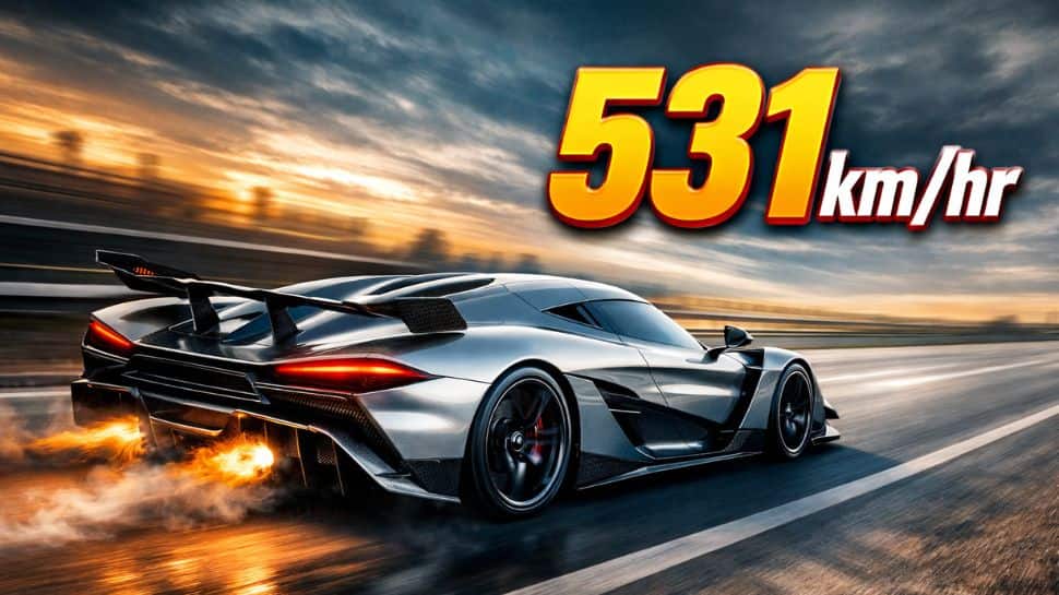 World’s fastest cars: 531 kmph top speed, 0–100 kmh in just 2.2 seconds ...