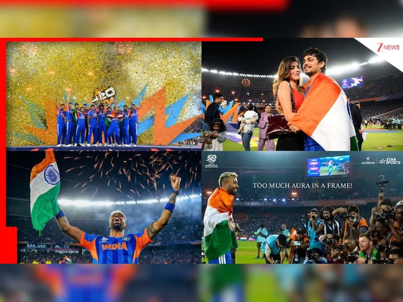 Team India's celebration after winning T20 World Cup 2026 - In Pics ...