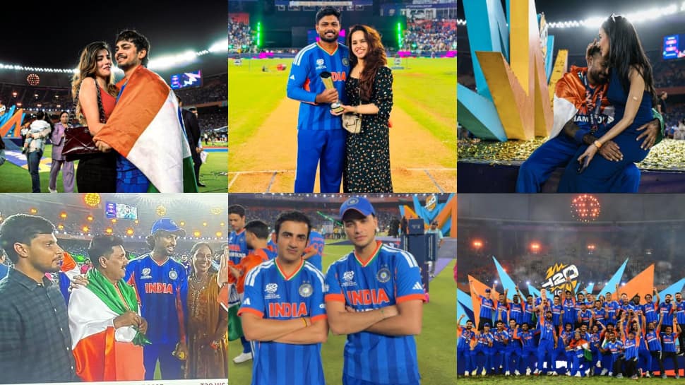 Team India’s joyful celebrations with family and partners after T20 WC ...