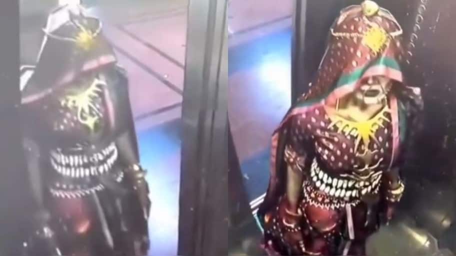 Viral Video: Ghost, mystery or prank? Lift CCTV captures strange woman ...