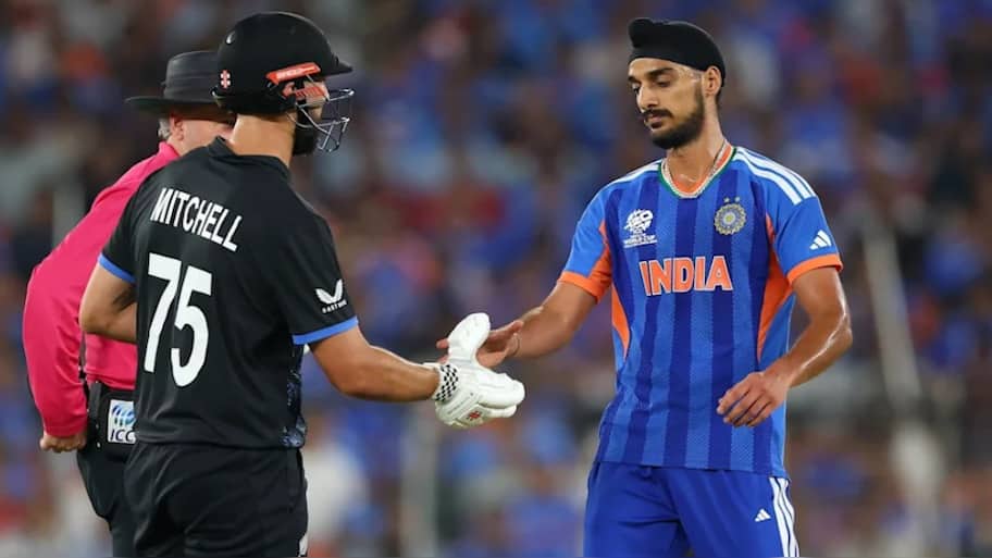 ICC punishes Arshdeep Singh after fiery clash with Daryl Mitchell in ...
