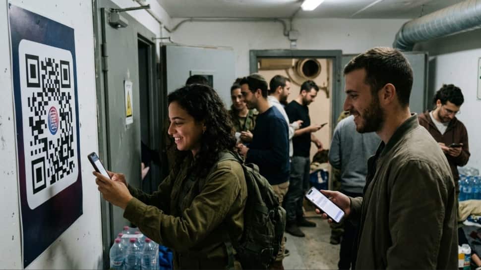 'Met during a ballistic attack': How QR codes and the 'hooked' app are ...