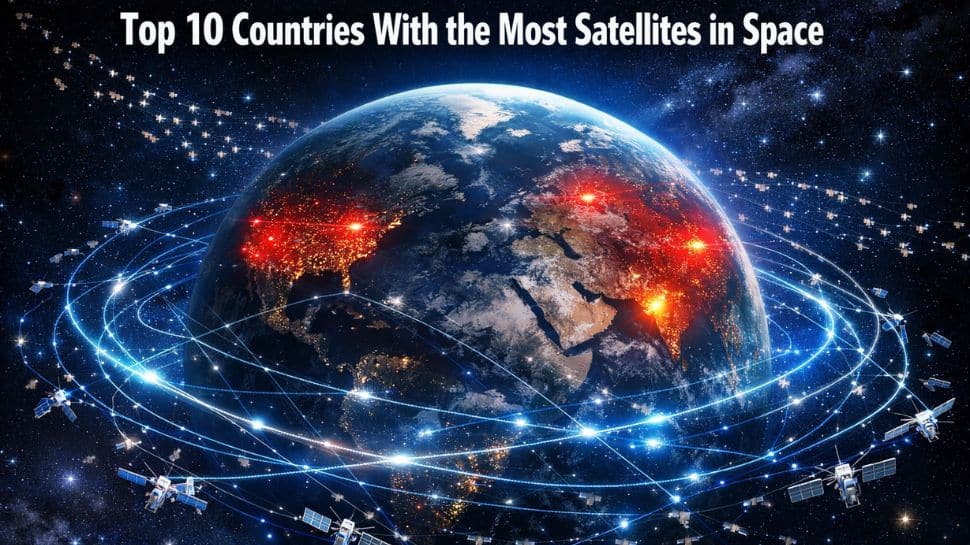 Top 10 countries with the most satellites in space: US, Russia, China ...