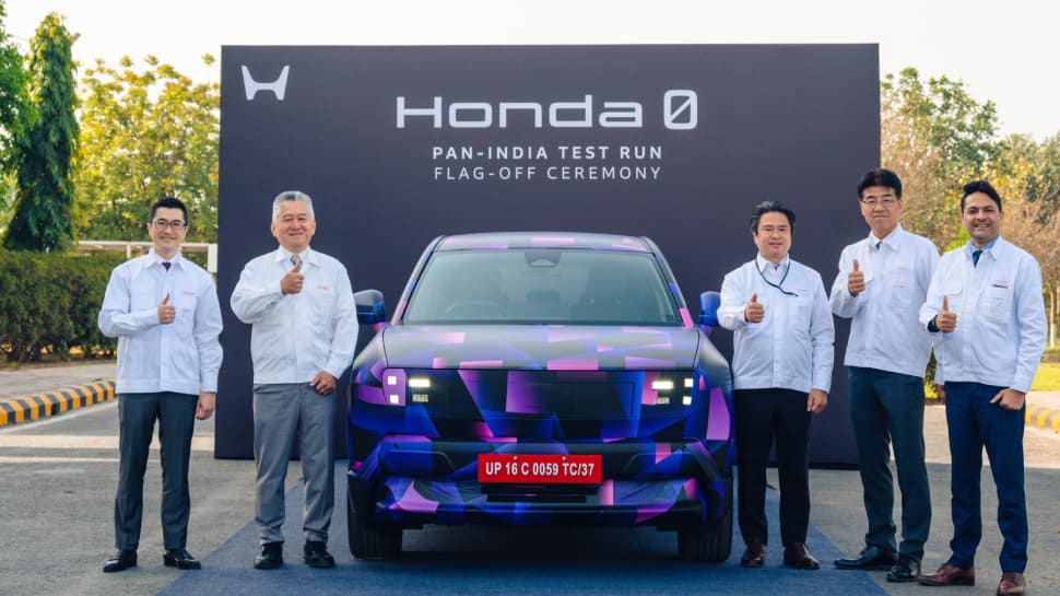 Honda 0 Alpha electric SUV testing begins in India - Launch timeline ...