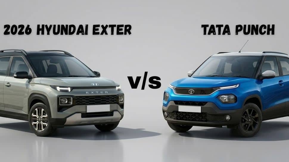 2026 Hyundai Exter Facelift vs Tata Punch: Which micro SUV is better to ...