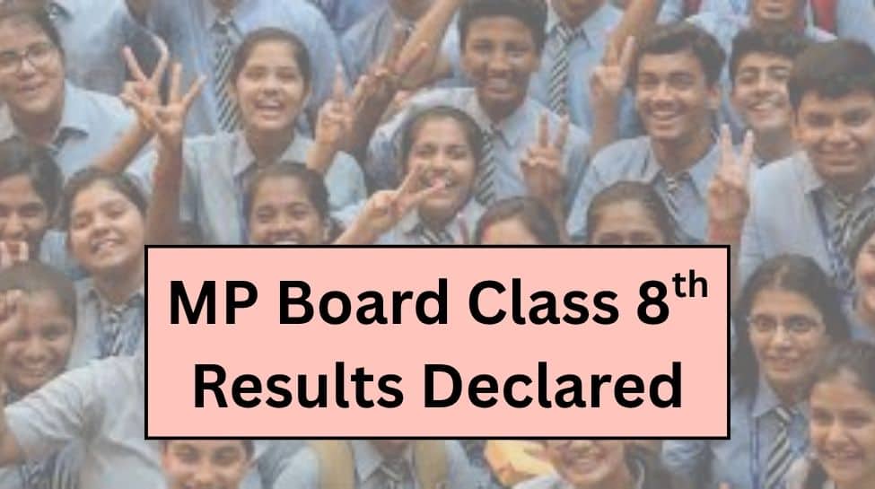 MP Board class 8th results 2026 Out at rskmp.in Download Marksheet ...