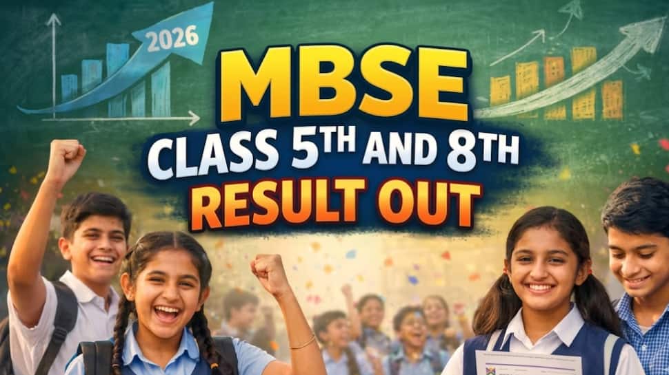 MP Board 5th and 8th results out: Check 2026 vs 2025 pass percentage ...
