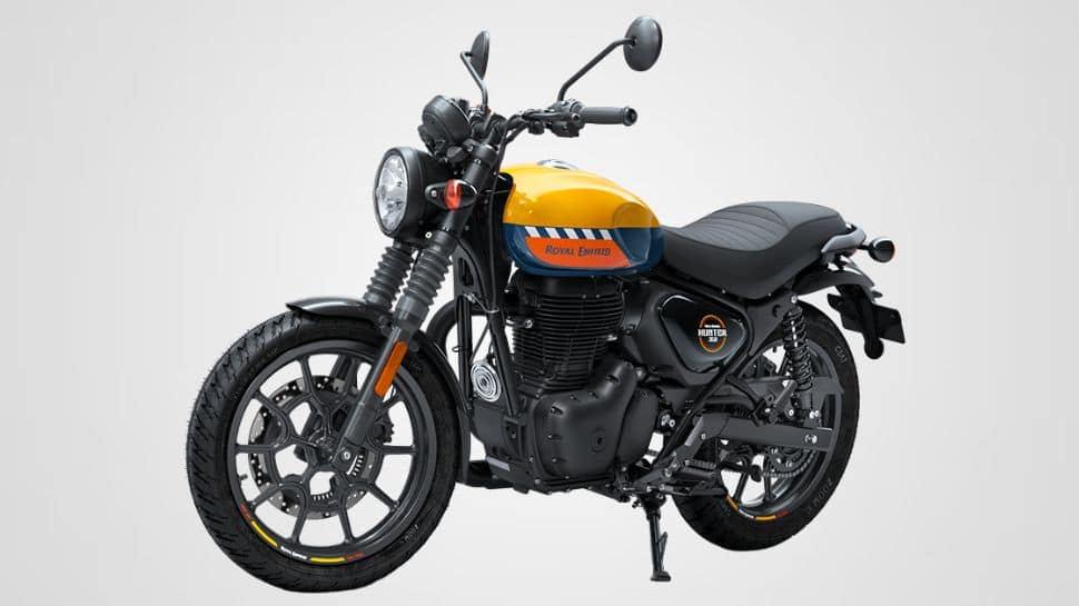 Royal Enfield Hunter 350 base premium: Launched at Rs…, gets 2 new ...