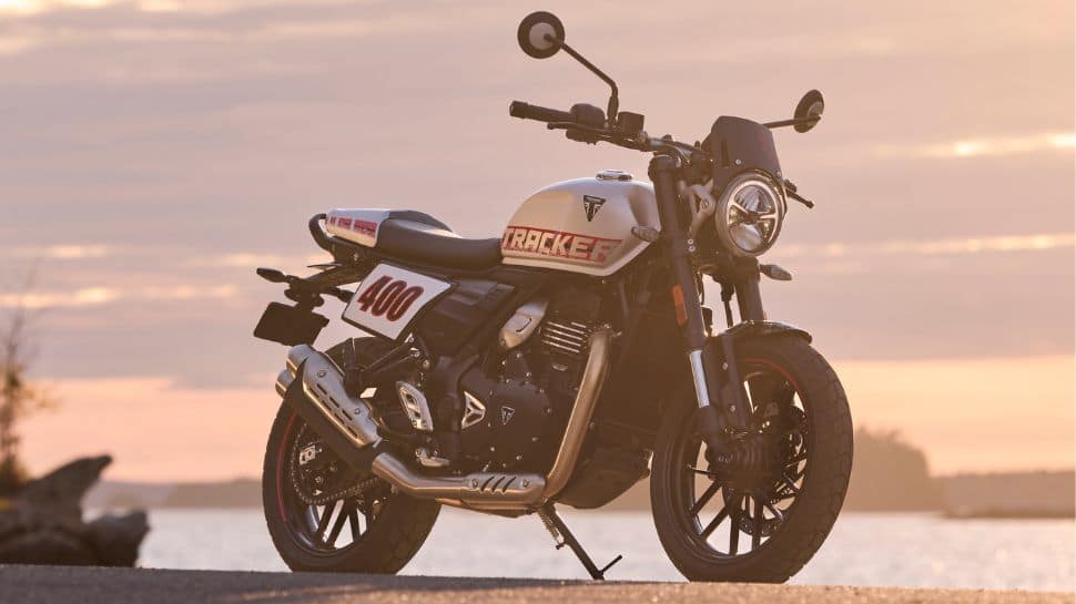Triumph Tracker 400 launched at Rs… with flat track racing inspired ...