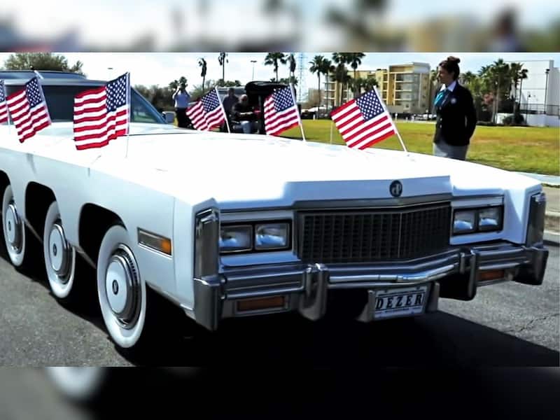 World’s longest car: OMG! This 100 feet long limousine can fit 75 ...