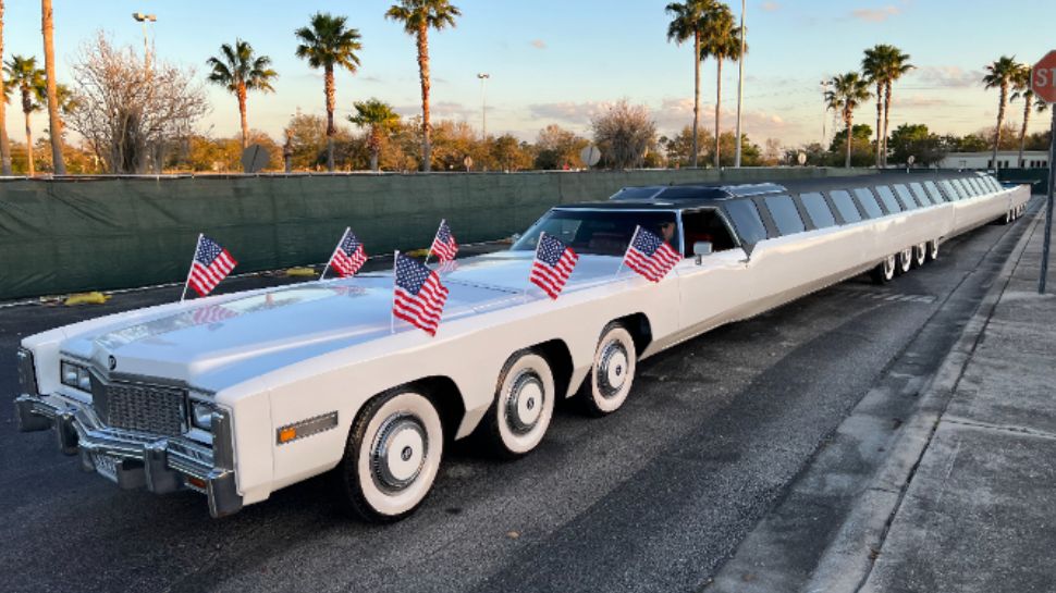 World’s longest car: OMG! This 100 feet long limousine can fit 75 ...