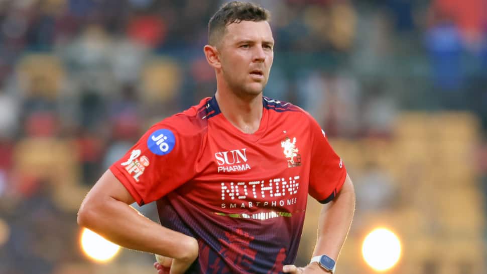 Big blow for RCB ! Why is Josh Hazlewood not playing IPL 2026 match ...