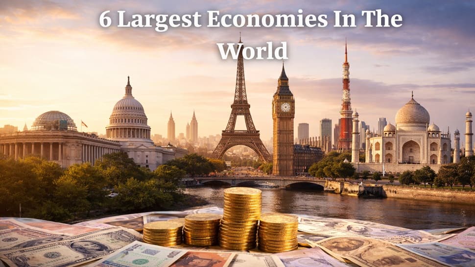 World's largest economies by GDP in 2026: US at top; India slips to 6th ...