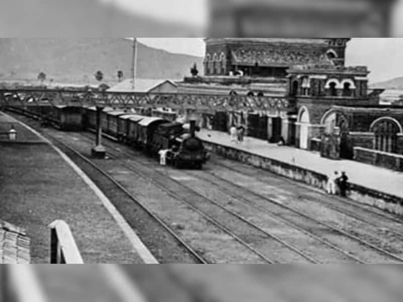 Rare photos: First train in India – 173 years of rail journey that ...