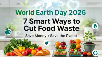 World Earth Day 2026: 7 smart ways to cut food waste, trim your grocery ...