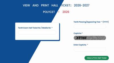 AP POLYCET 2026: Admit card out at polycetap.ap.gov.in, exam on April ...