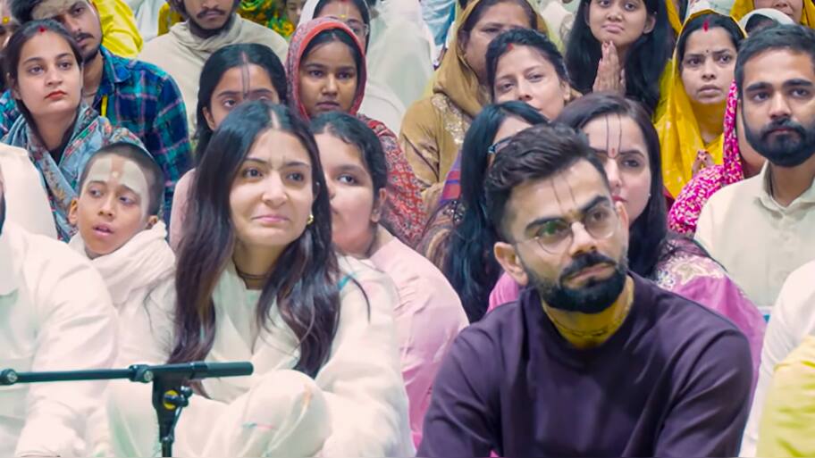 Virat Kohli, Anushka Sharma visit Premanand Maharaj Ashram in Vrindavan ...