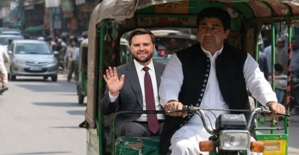 JD Vance on a rickshaw in Pakistan? Viral Iranian media post turns US ...
