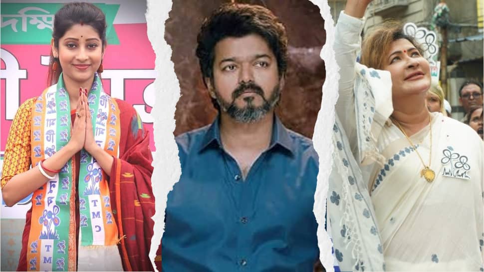 Thalapathy Vijay, Roopa Ganguly, Sayantika Banerjee and other actors in ...