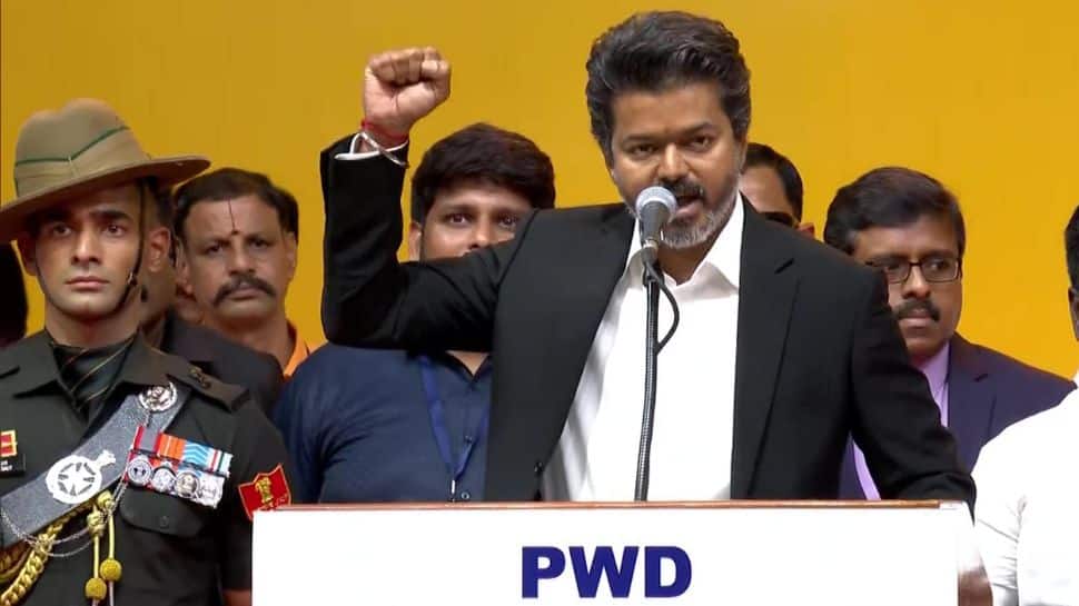 Vijay Oath Ceremony Live Updates: Vijay sworn in as 1st non-Dravidian ...