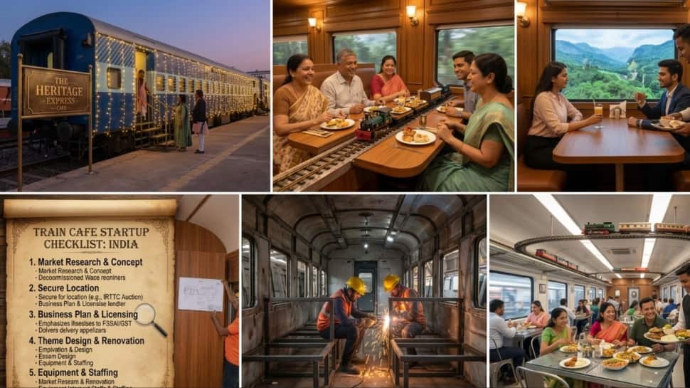 How to start a train restaurant based on unique theme in India ...