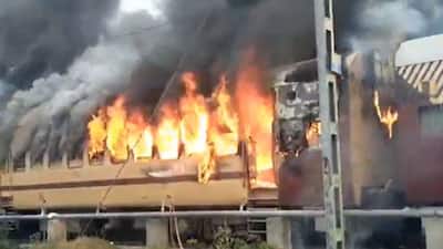 Bihar train fire: Coach of Sasaram–Patna passenger train catches fire ...