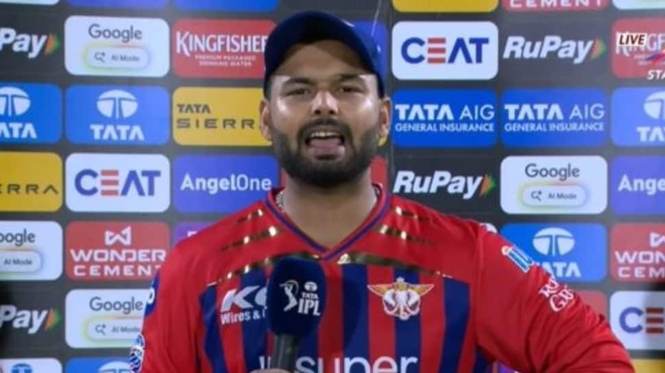 WATCH - F Word dropped! LSG captain Rishabh Pant swears on live TV ...