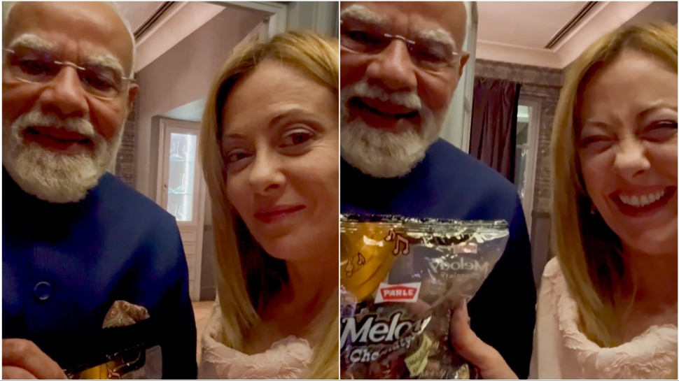 Melodi breaks the internet: PM Modi gifting Melody toffee to Italy's ...