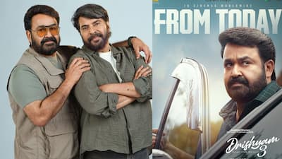 Mammootty, Nivin Pauly and Vishnu Manchu shower love on Mohanlal as ...