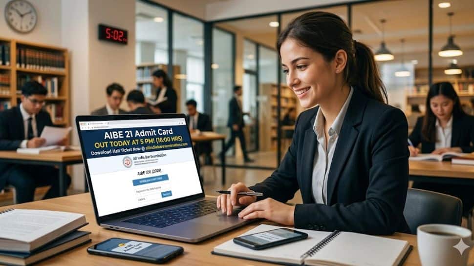 AIBE 21 Admit Card 2026 to be out today at 5 PM; Check how to download ...