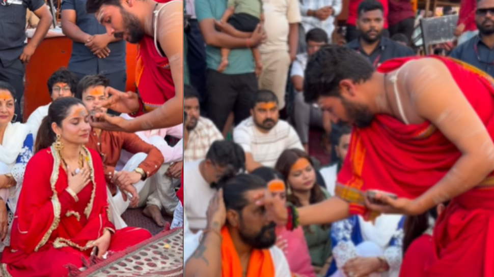 Ankita Lokhande, Vicky Jain and Remo D'Souza seek blessings at Shri ...