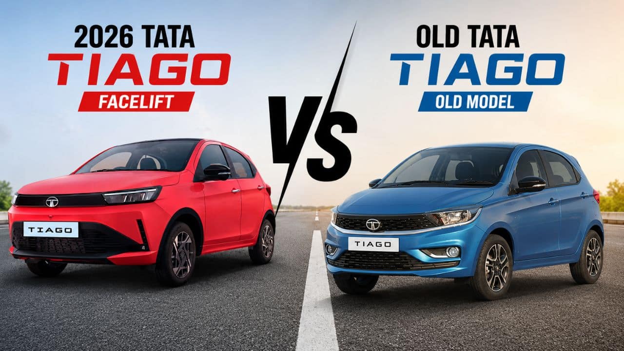 2026 Tata Tiago facelift vs old model: What’s new, what are the ...