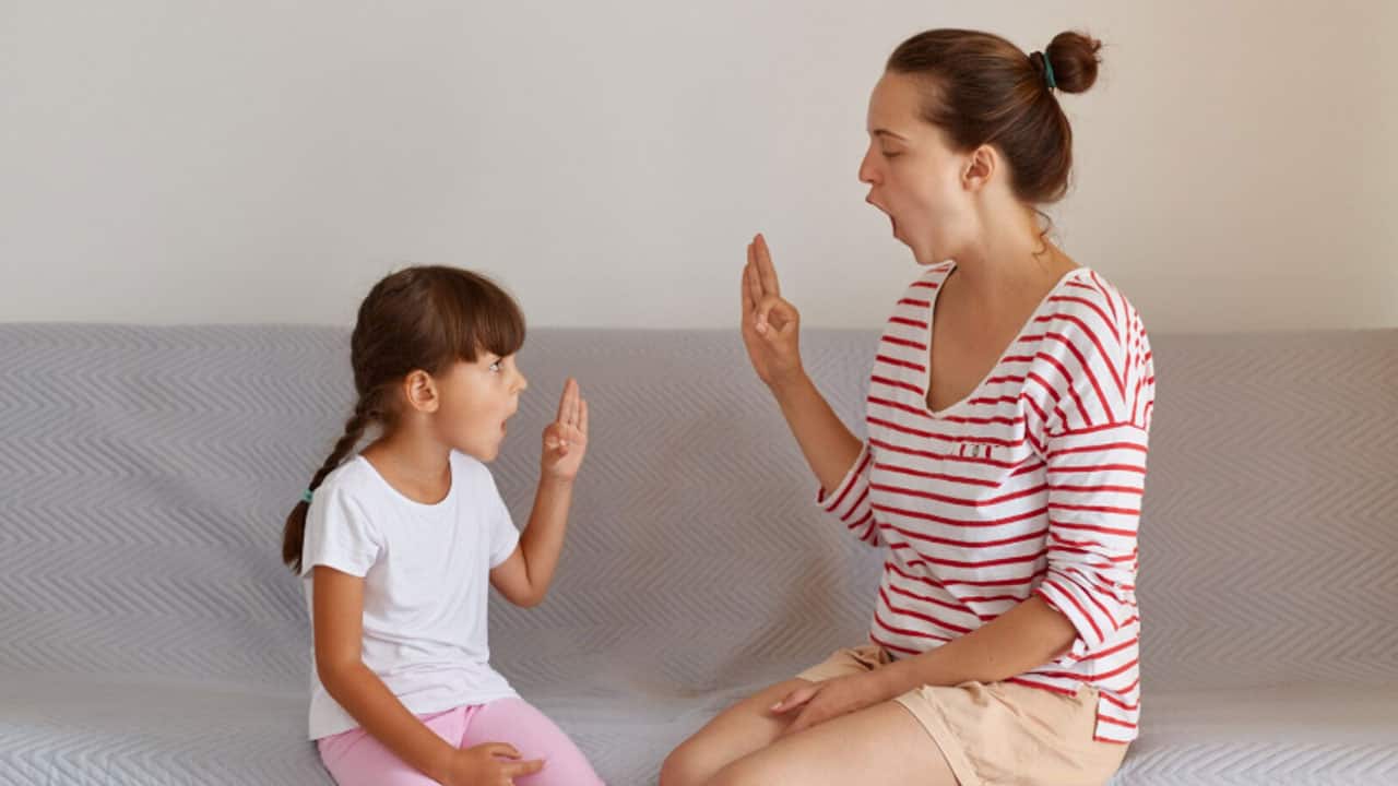 My child is almost 3. She is not saying full sentences. Should I be ...